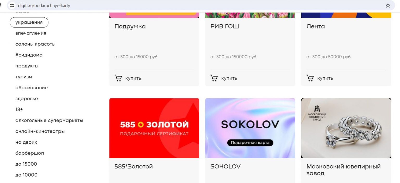 Подарочные сертификаты: Зачем? Где? Почём? Какой МСС?